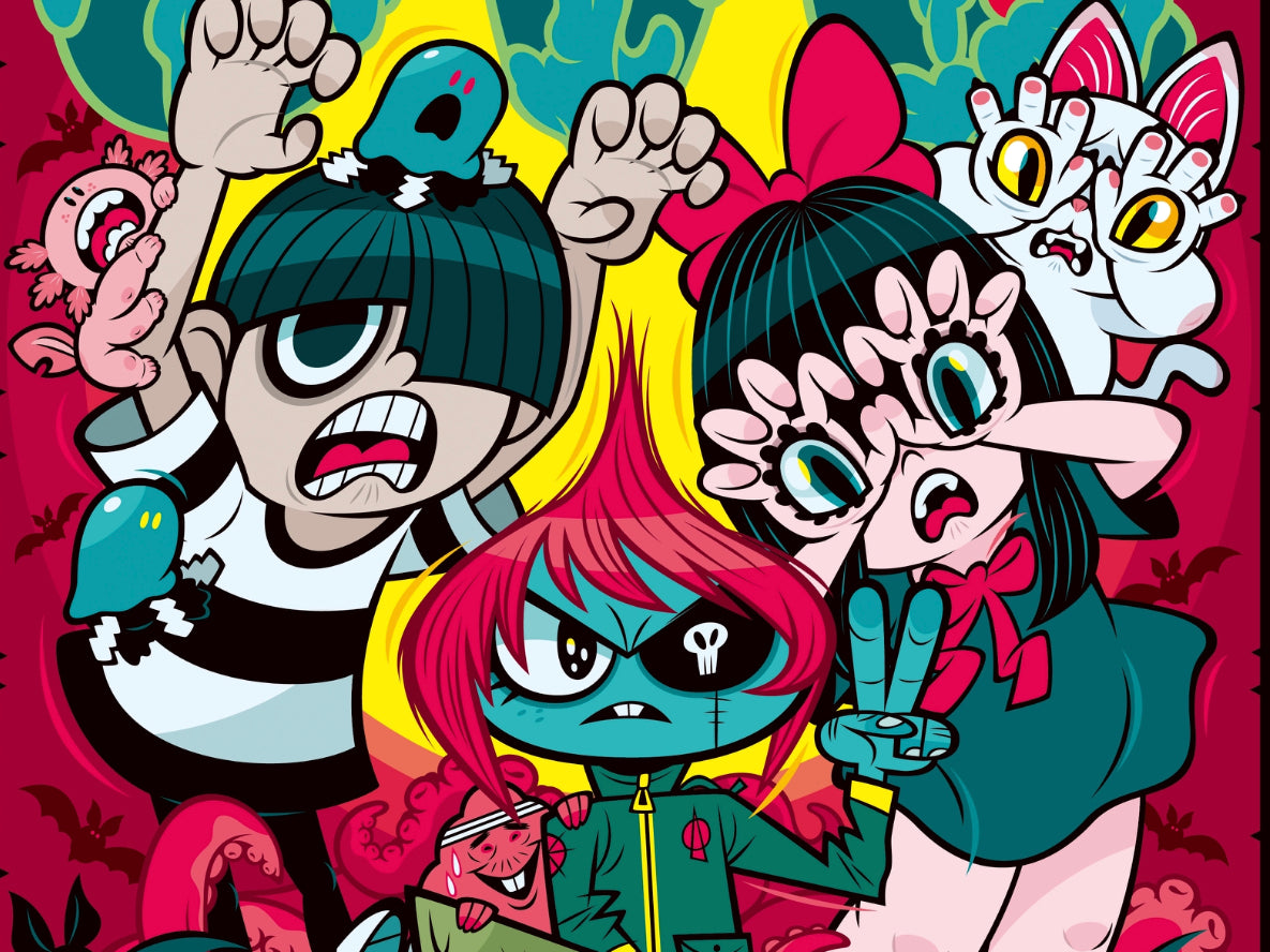 Grape Brain x Chris Mitchell Collaboration Art Work #1 - Grape Brain x – Q POP