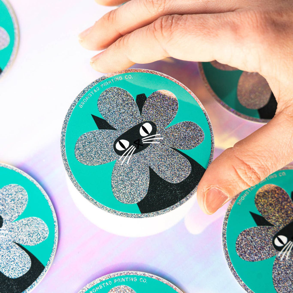 Rarest Bloom Sparkle Sticker – Q POP