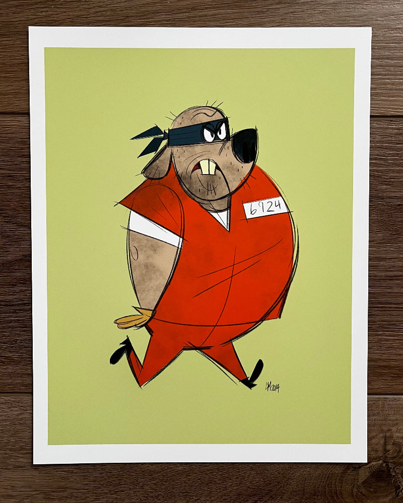 Chris Mitchell - Beagle Boy print – Q POP