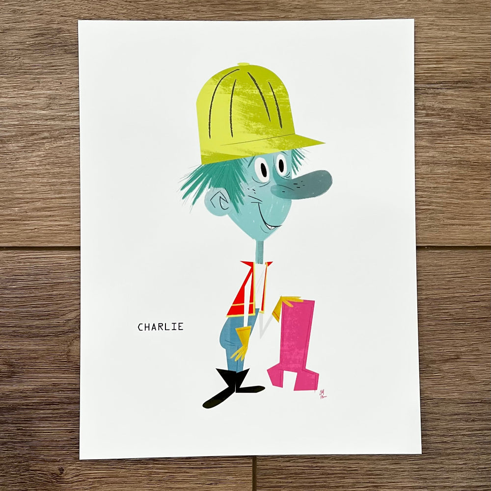 Chris Mitchell - Charlie print – Q POP