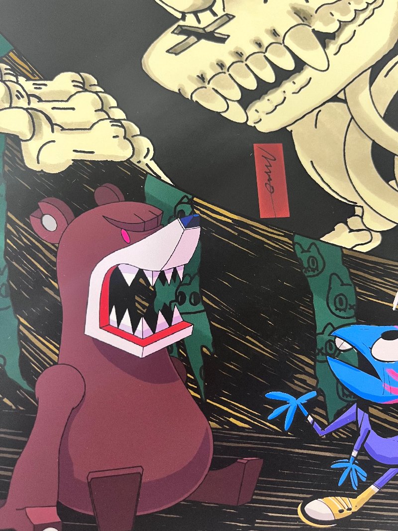 Touma x Mao x Chris Mitchell - Art Print - Touma and Mao Exhibition – Q POP