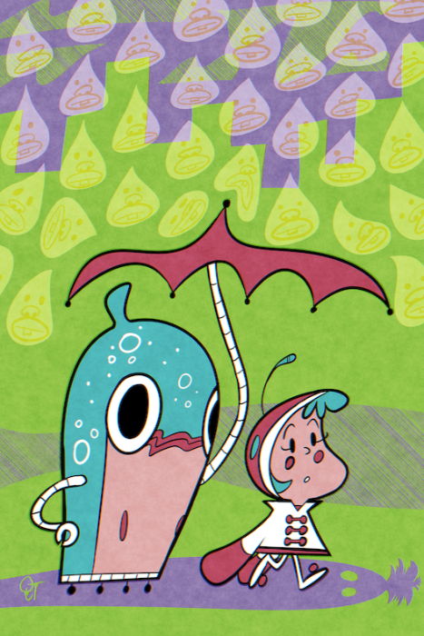 Quentin Tracy - "Presidential Shower" Print ( Super Milk Chan Tribute ...